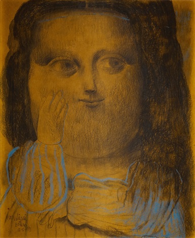 Mona Lisa by Fernando Botero on artnet