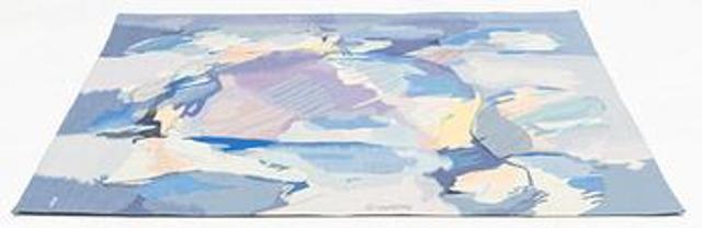 A tapestry by Lars Gynning on artnet