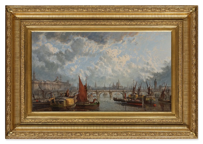 A View of London from the Thames by John MacVicar Anderson on artnet