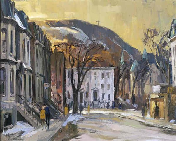Old Montreal by Henry John Simpkins on artnet
