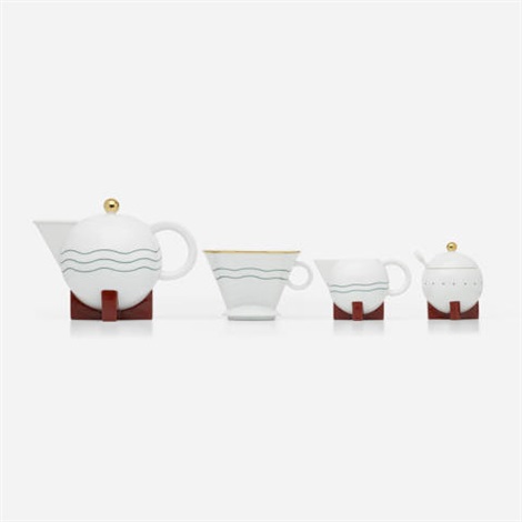 Four-piece Little Dripper coffee service by Michael Graves on artnet