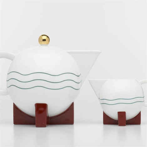 Four-piece Little Dripper coffee service by Michael Graves on artnet