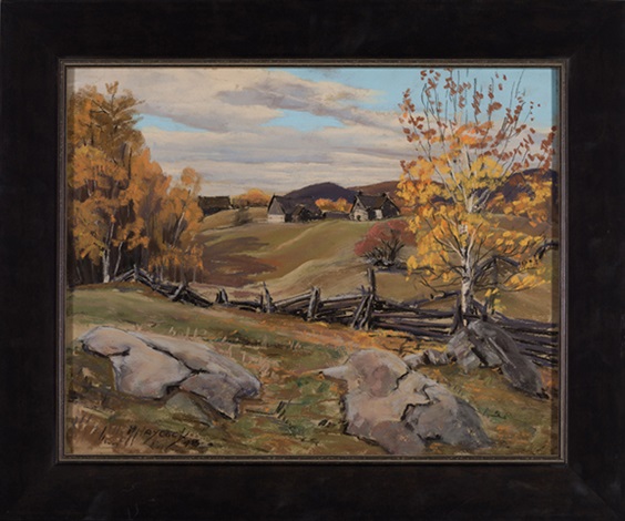Farm on the Venosta Road by Maurice Hall Haycock on artnet