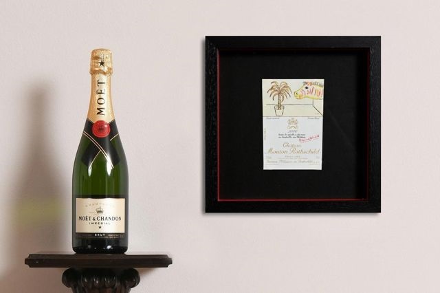 Mouton Rothschild by Lucian Freud on artnet