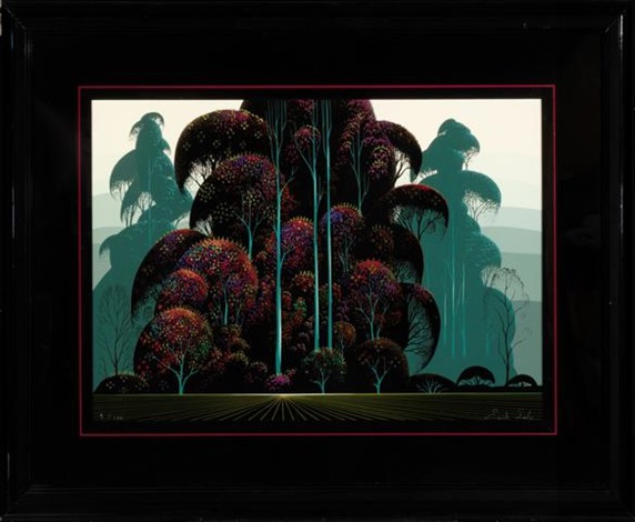 Crimson Autumn by Eyvind Earle on artnet