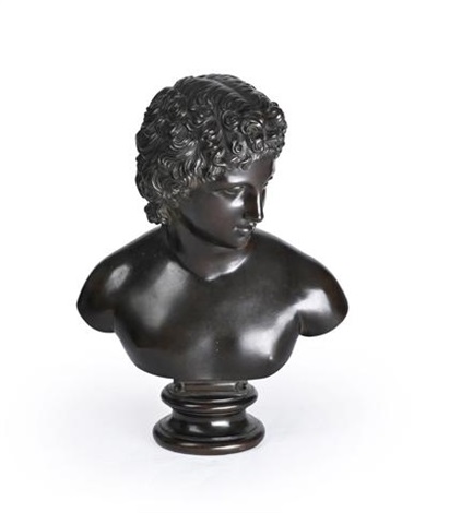 A BRONZE BUST OF DAVID by Michelangelo on artnet
