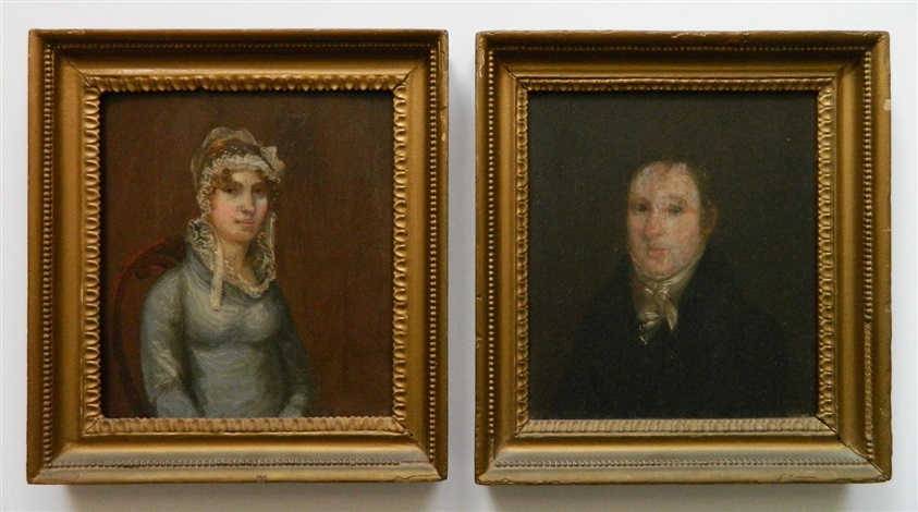 Portrait of James and Anne Fitzpatrick Wakefield by American School (19 ...