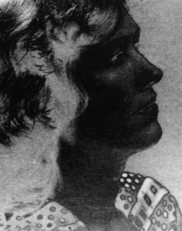 SOLARIZED PORTRAIT OF A WOMAN,HOLLYWOOD by Man Ray on artnet