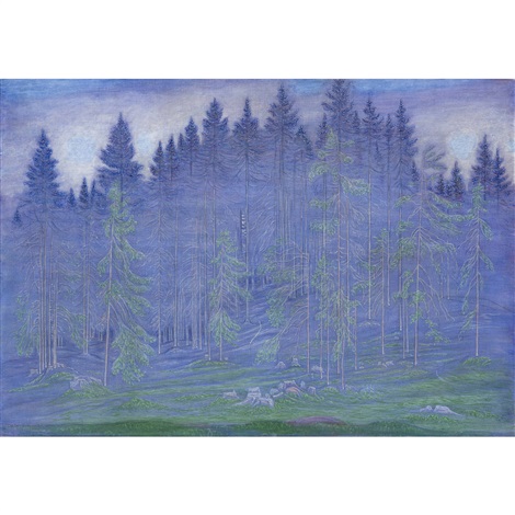 Fôret by Alexandre Perrier on artnet