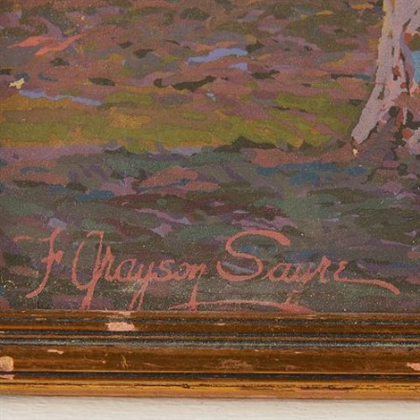 Mountain Painting by Fred Grayson Sayre on artnet