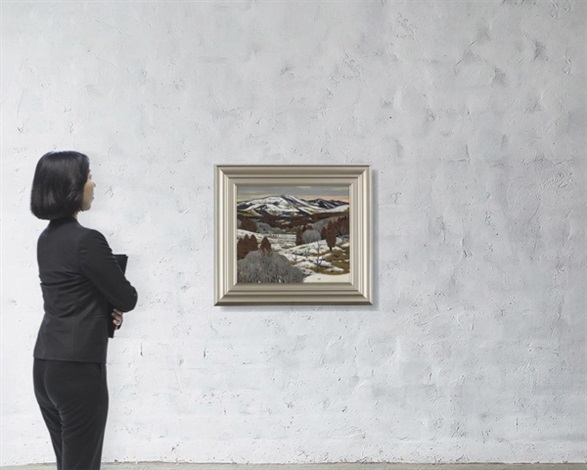 Remaining snow 残雪 by Sumio Goto on artnet