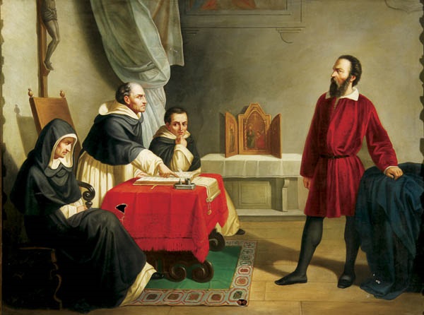 Galileo facing the Roman Inquisition by Cristiano Banti on artnet