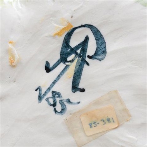 Pair of Lady Anne Gordon Porcelain Models of Leaves by Anne Gordon on ...