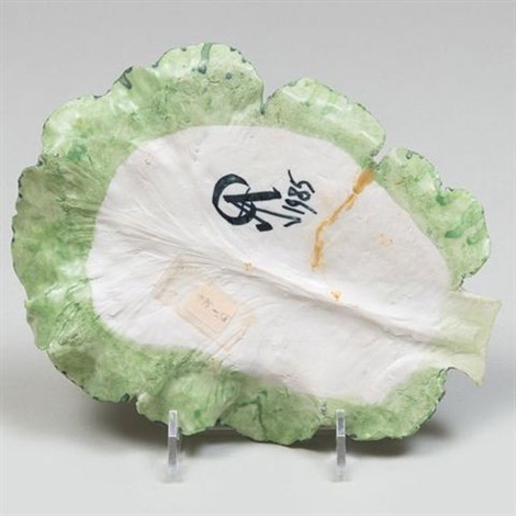 Pair of Lady Anne Gordon Porcelain Models of Leaves by Anne Gordon on ...