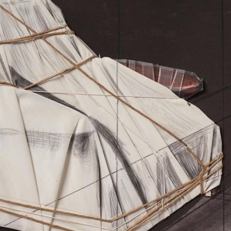 Wrapped Armchair Project by Christo on artnet