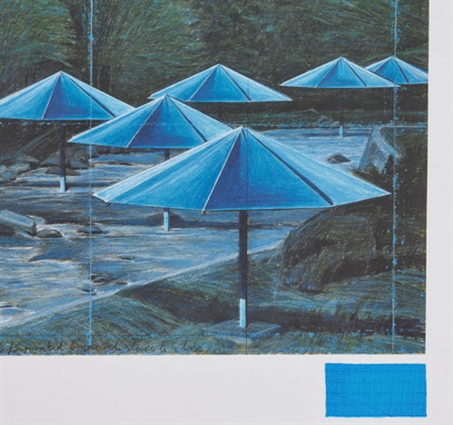 The Umbrellas Joint project for Japan and USA by Christo and Jeanne ...