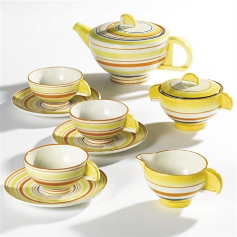 Tea service set of 9 by Eva Zeisel on artnet