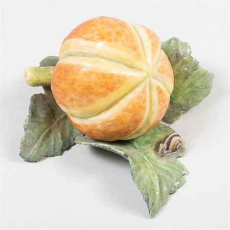 Lady Anne Gordon Porcelain Model of a Melon by Anne Gordon on artnet