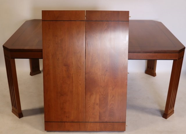 Stickley Audi Cherry Wood Dining Table Leaves by Stickley, Audi and Co ...