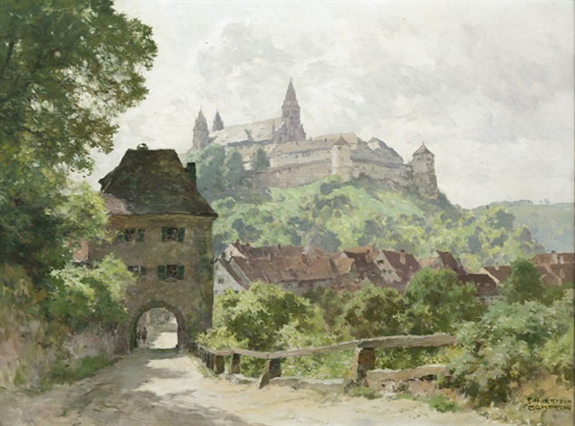 Die Comburg bei Schwäbisch Hall by Edward Harrison Compton on artnet