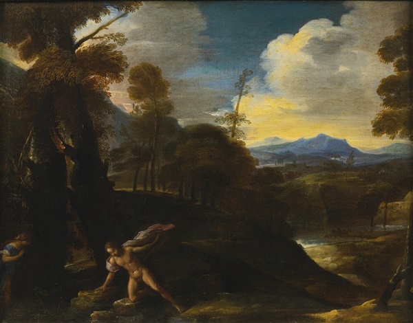 Modern Narcissus And Echo