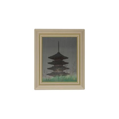 Rain of Toji temple by Masayuki Murai on artnet