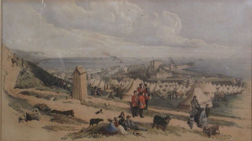 Camp of the 93rd Highlanders - Western Heights, Dover 4 works by ...