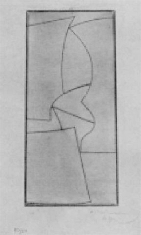 Complicated forms by Ben Nicholson on artnet