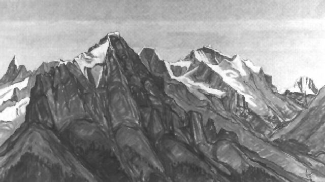 Eiger, Mönch und Jungfrau by Alex W. Diggelmann on artnet