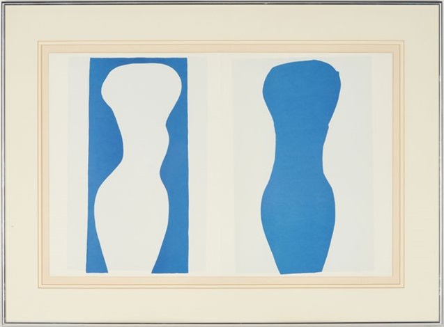 Matisse Jazz Series Portfolio, 20 Framed Color Plates by Henri Matisse ...