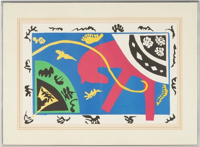 Matisse Jazz Series Portfolio, 20 Framed Color Plates by Henri Matisse ...