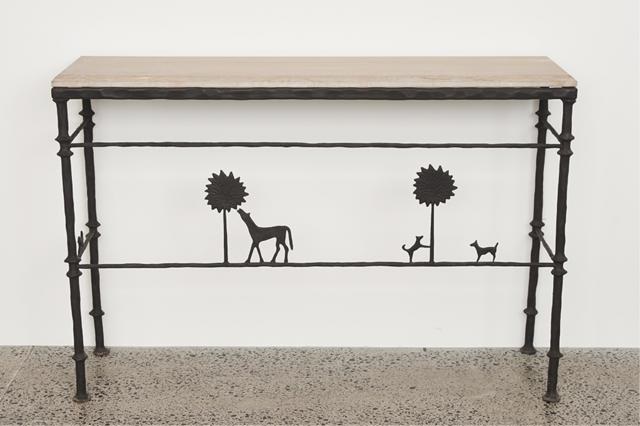 Console Table, c. 1970 by Diego Giacometti on artnet