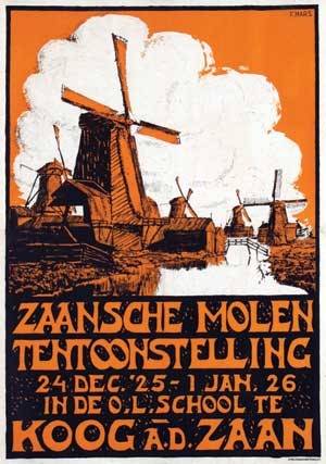 Zaansche Molen Tentoonstelling Koog a.d. Zaan by Frans Mars on artnet