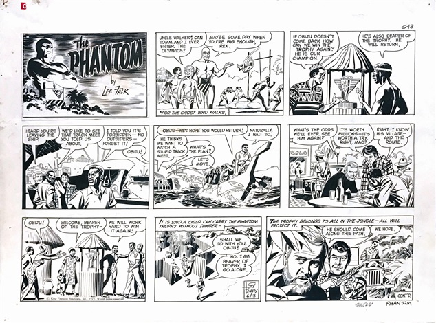 SY BARRY - The Phantom by Sy Barry on artnet
