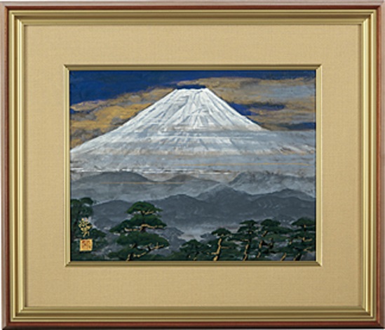 Sound of wind through pine trees Mt. Fuji 松籟富士 by Sumio Goto on artnet