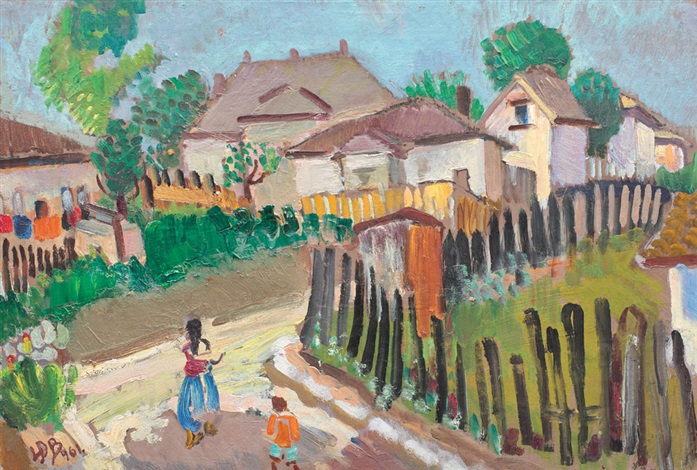 Living at the village by Lucia Dem(etriade) Balacescu on artnet