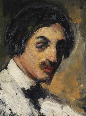 Portrait du compositeur Jef Van Hoof by Jakob Smits on artnet