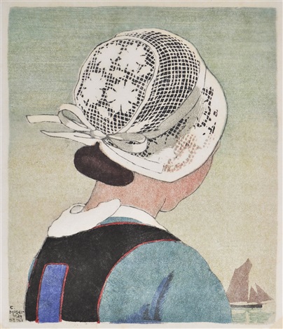 Bretonisches Mädchen by Carl Moser on artnet