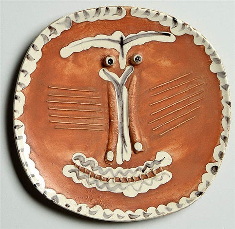 Face with pursed nose by Pablo Picasso on artnet