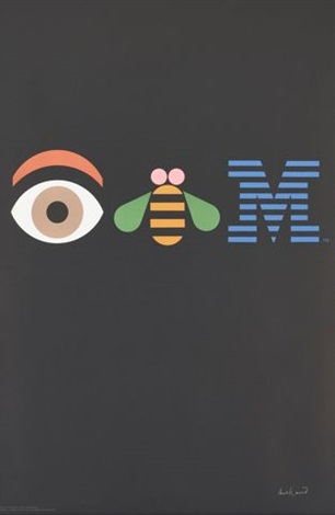Paul Rand IBM Rebus Poster by Paul Rand on artnet