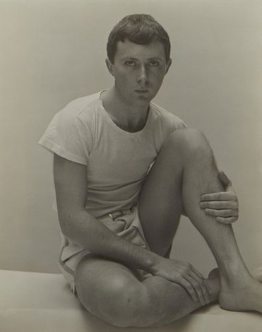 George Platt-Lynes George Tooker Seated Photo by George Platt Lynes on ...