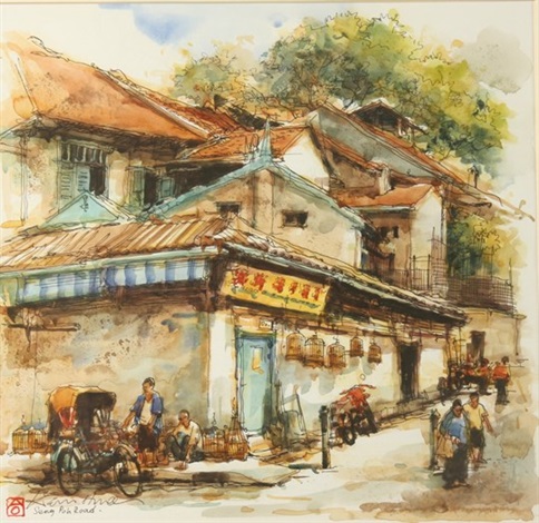 Seng Poh Road by Andrew Yeo Kian Hwee on artnet