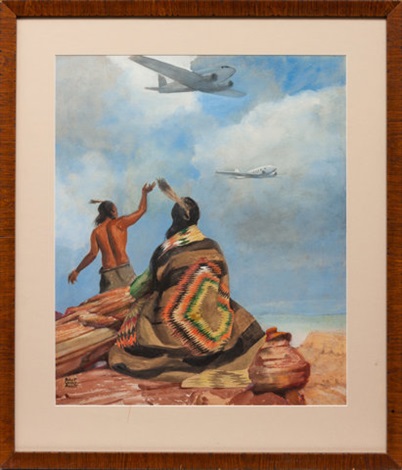 Planes Overhead by Robert Wesley Amick on artnet