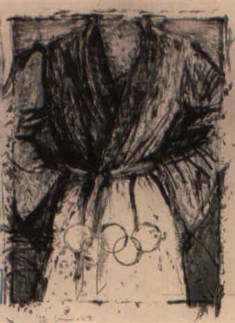 Olympic robe by Jim Dine on artnet