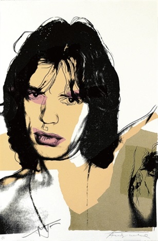 Mick Jagger by Andy Warhol on artnet