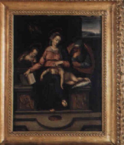 The Holy Family with the Infant St. John the Baptist by Marcello ...