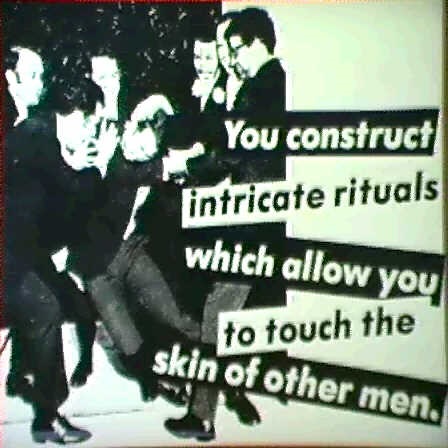 You construct intricate rituals which allow you to touch the skin of ...