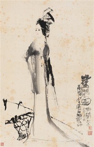 石头记人物 by Peng Xiancheng on artnet