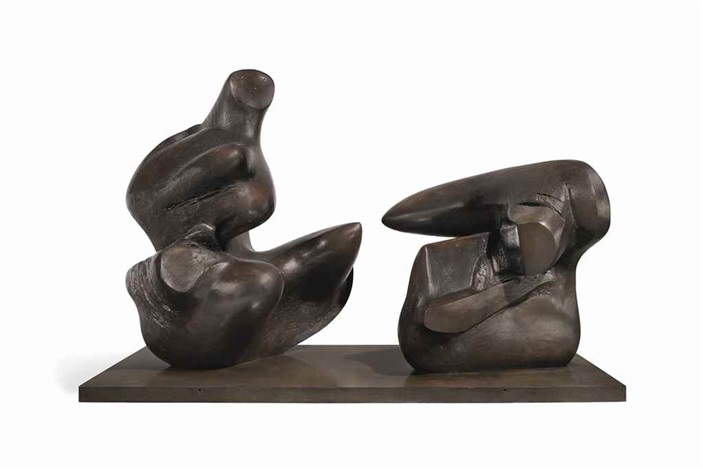 Two Piece Reclining Figure Points by Henry Moore on artnet