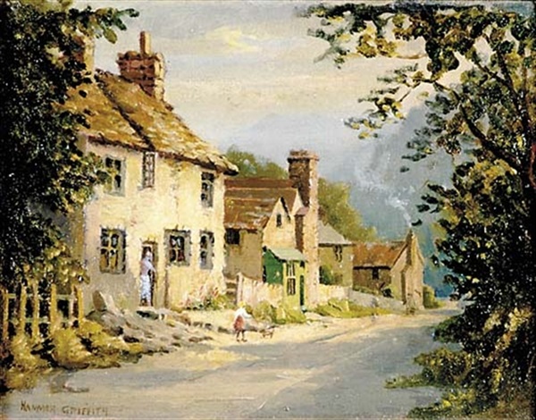 Going to school by Hanmer Griffith on artnet